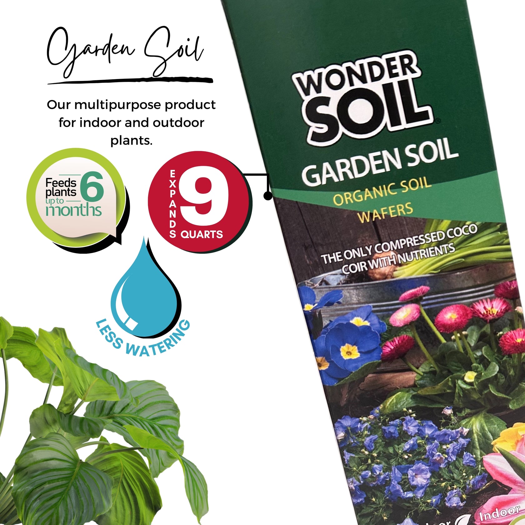 Garden Soil Premium Planting Mix Wafers – Wonder Soil